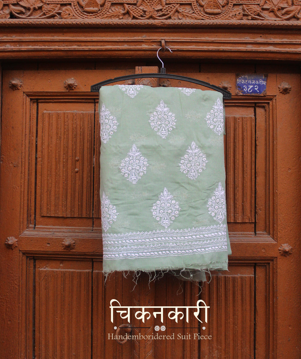 Chikankari Suit Pieces – AMOUNEE - Handloom & Handicraft