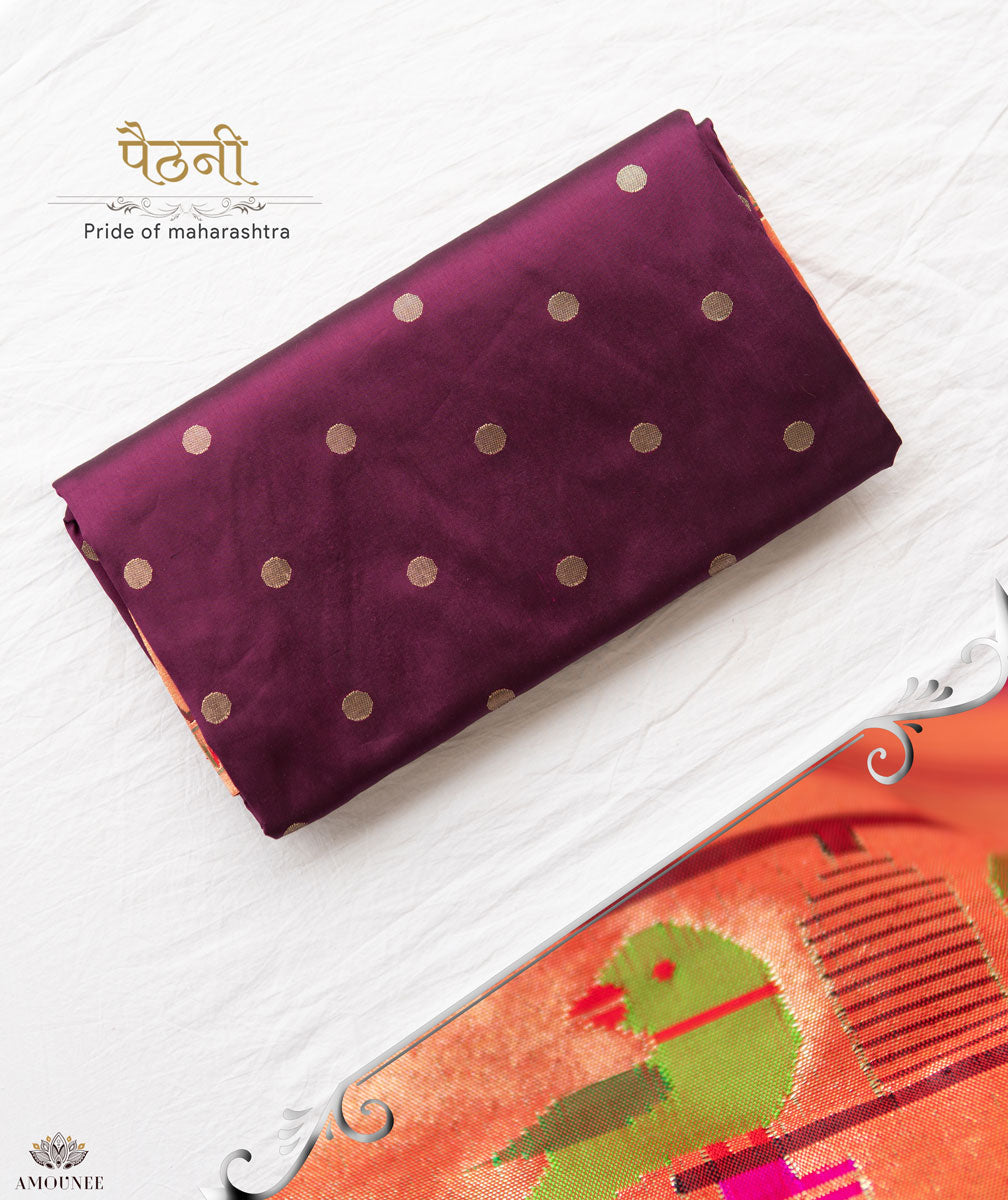 Paithani Saree | Buy Authentic – AMOUNEE - Handloom & Handicraft