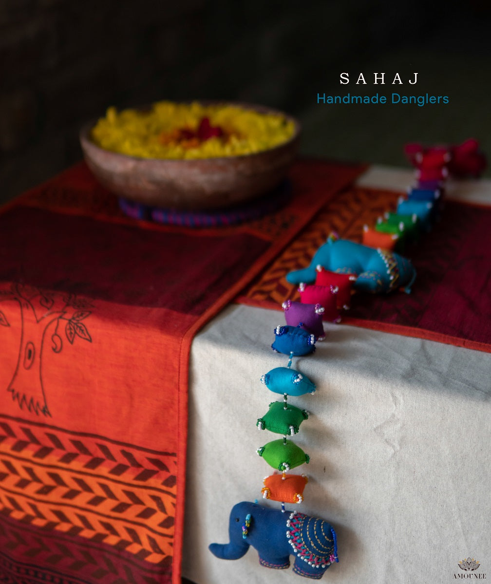 Sahaj Handmade Dangler (set of 2) – AMOUNEE - Handloom & Handicraft