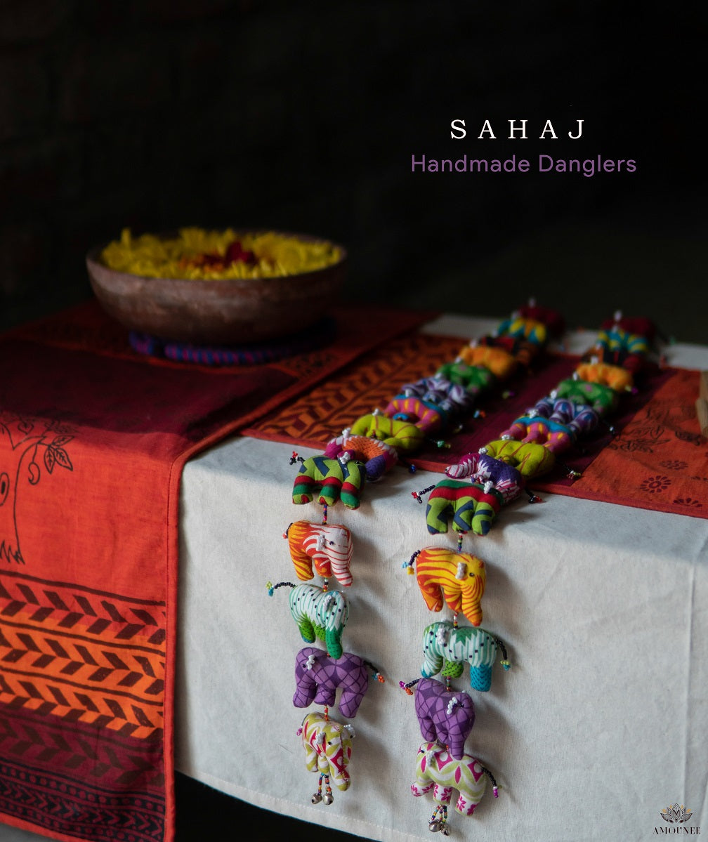 Sahaj Handmade Dangler (set of 2) – AMOUNEE - Handloom & Handicraft